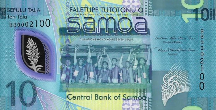 SAMOA - New polymer banknotes. - MRI Guide : MRI Guide | The MRI ...