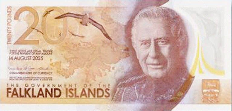Falkland/Malvinas Islands - New banknotes unveiled. - MRI Guide : MRI ...